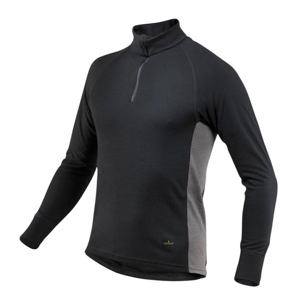 Devold Spirit undirbolur með renndum rúllukraga – Vinnuföt